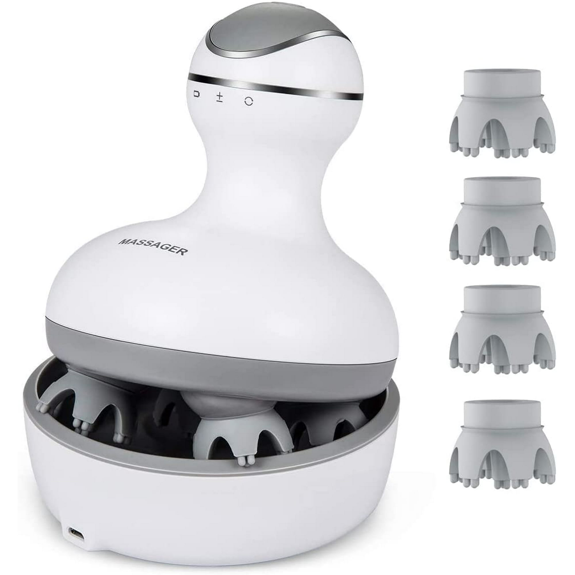 Click here for Mfg2020 Scalp Massager With 4 Replacement Massage... prices