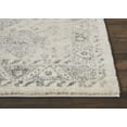 Nourison Fusion Persian Cream/Grey 4' x 6' Area Rug, (4x6) - Walmart.com
