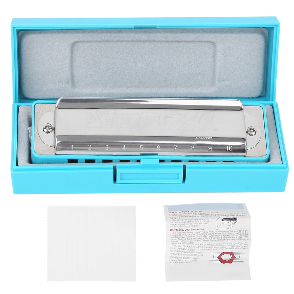 Click here for Gashome Harmonica 10‑hole Harmonica Blues Bb Blues... prices