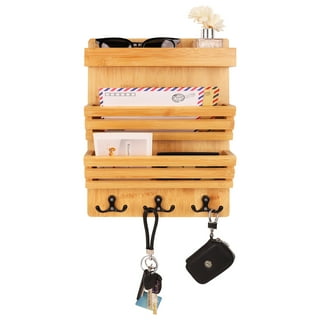 SNAP INVENT Key Hooks & Mail Organizer | Wall Mount Key Holder/Hanger ...