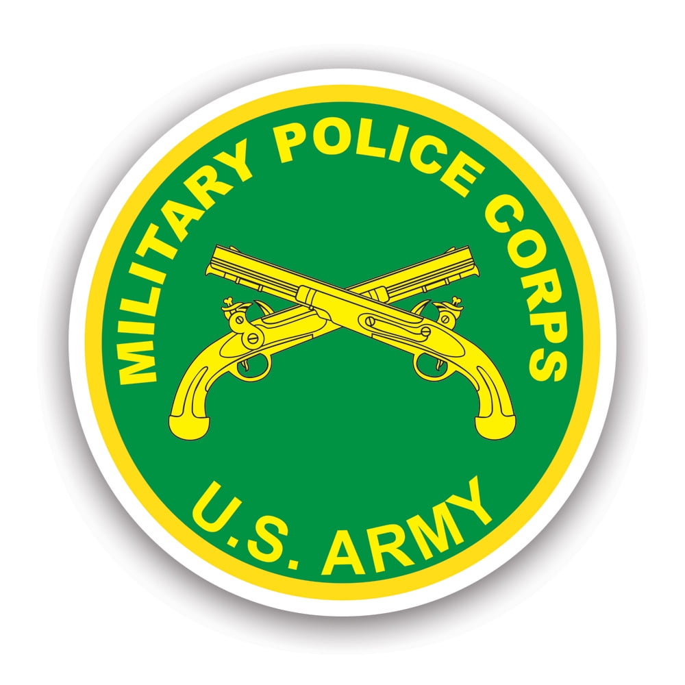 Military Police Corps Seal Sticker Decal - Self Adhesive Vinyl ...