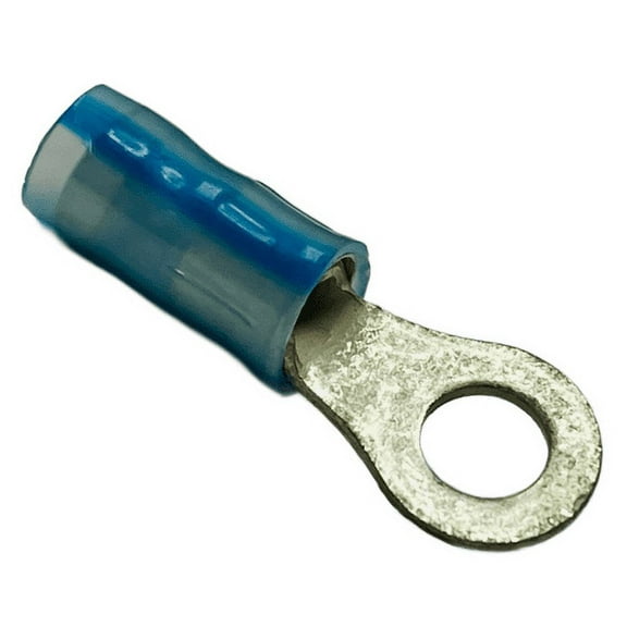 Open Barrel Copper Ring Lug Terminals Wire Crimp Connector Assortment ...