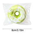 Diceymbol Realistic Cartoon Donut Shaped Squishy Stress Reliever Matte ...