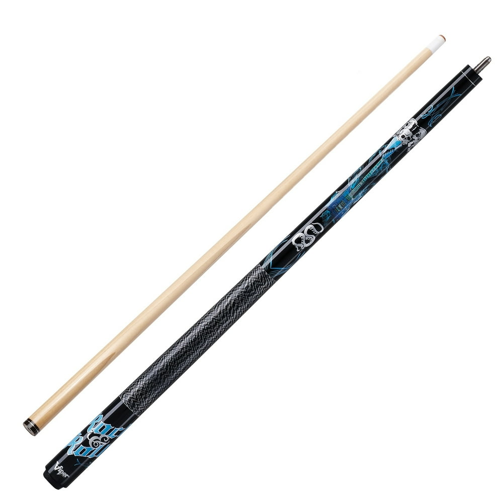 Viper Underground Rock & Roll Junior 48" Billiard/Pool Cue, 2 Piece, 16 ...
