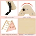 Spaco 3-in-1 Triangular Climbing Toys for Toddlers, Climbing Toys ...