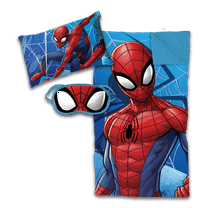 Spider-Man Spidey Dots 27" x 54" Slumber Sack Set, 100% Microfiber ...