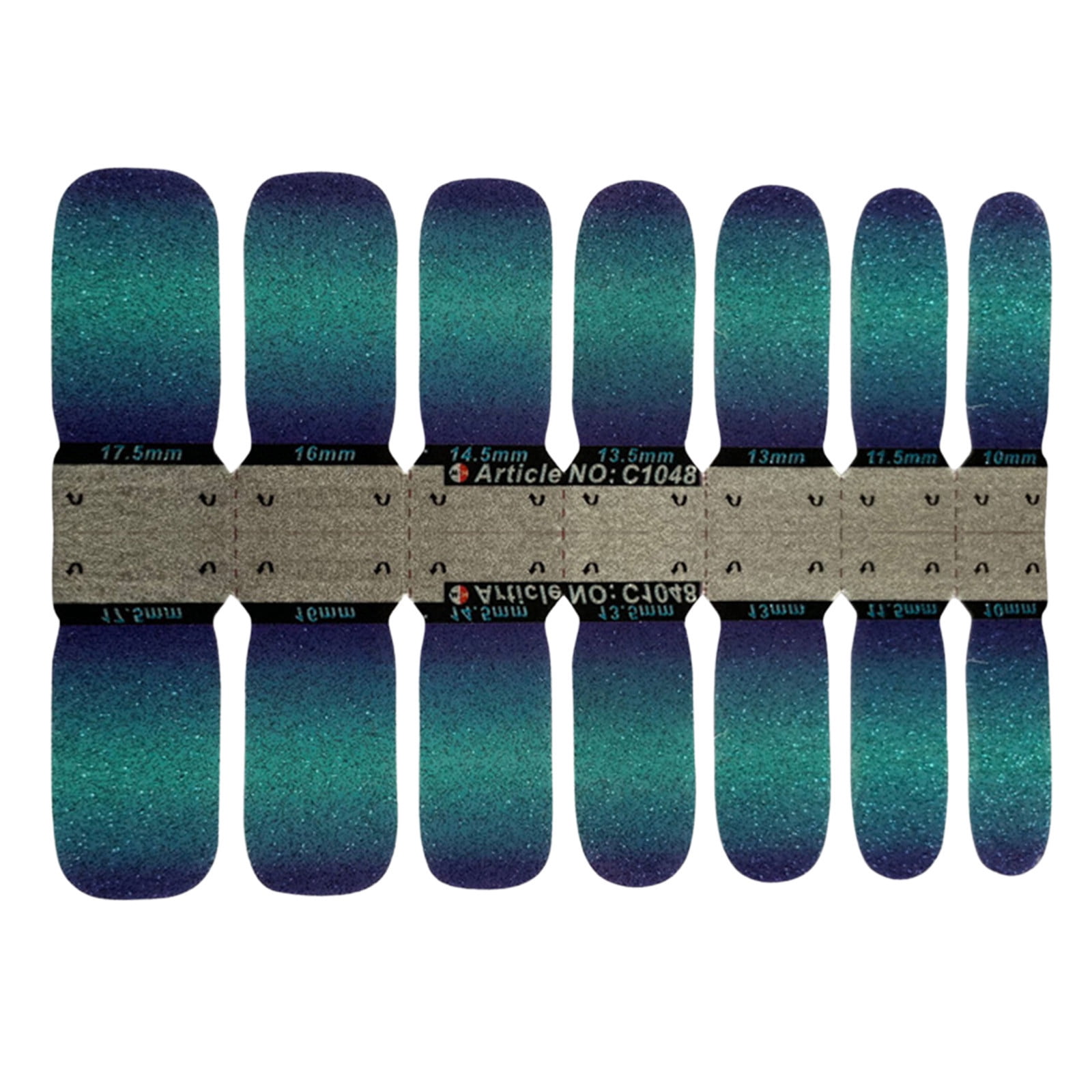 HSMQHJWE French Chip Proof Manicure Stickers Color Stickers Girls Nail ...