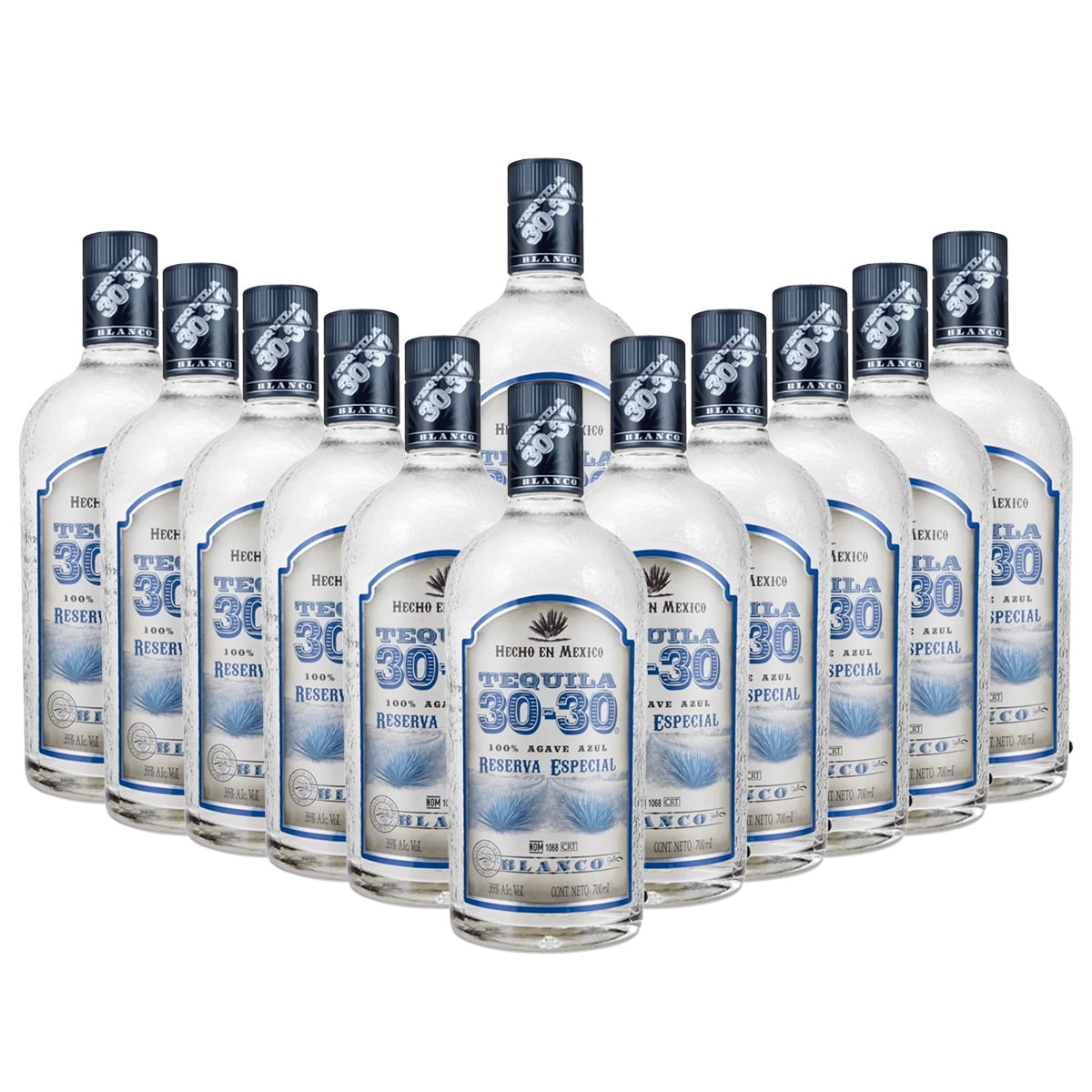 Pack x 12 Tequila 30-30 Reserva Especial Blanco 700 ML Tequila 30-30 | Walmart en línea