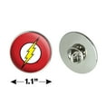 The Flash Lightning Bolt Logo Metal 1.1" Tie Tack Hat Lapel Pin Pinback ...