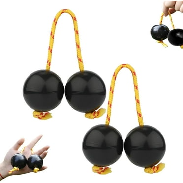 Aslatuas Rhythm Balls Kashaka Instrument Set Two Pairs ABS Music Egg ...