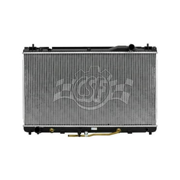 CSF 3633 1 Row Plastic Tank Aluminum Core Radiator - Walmart.com