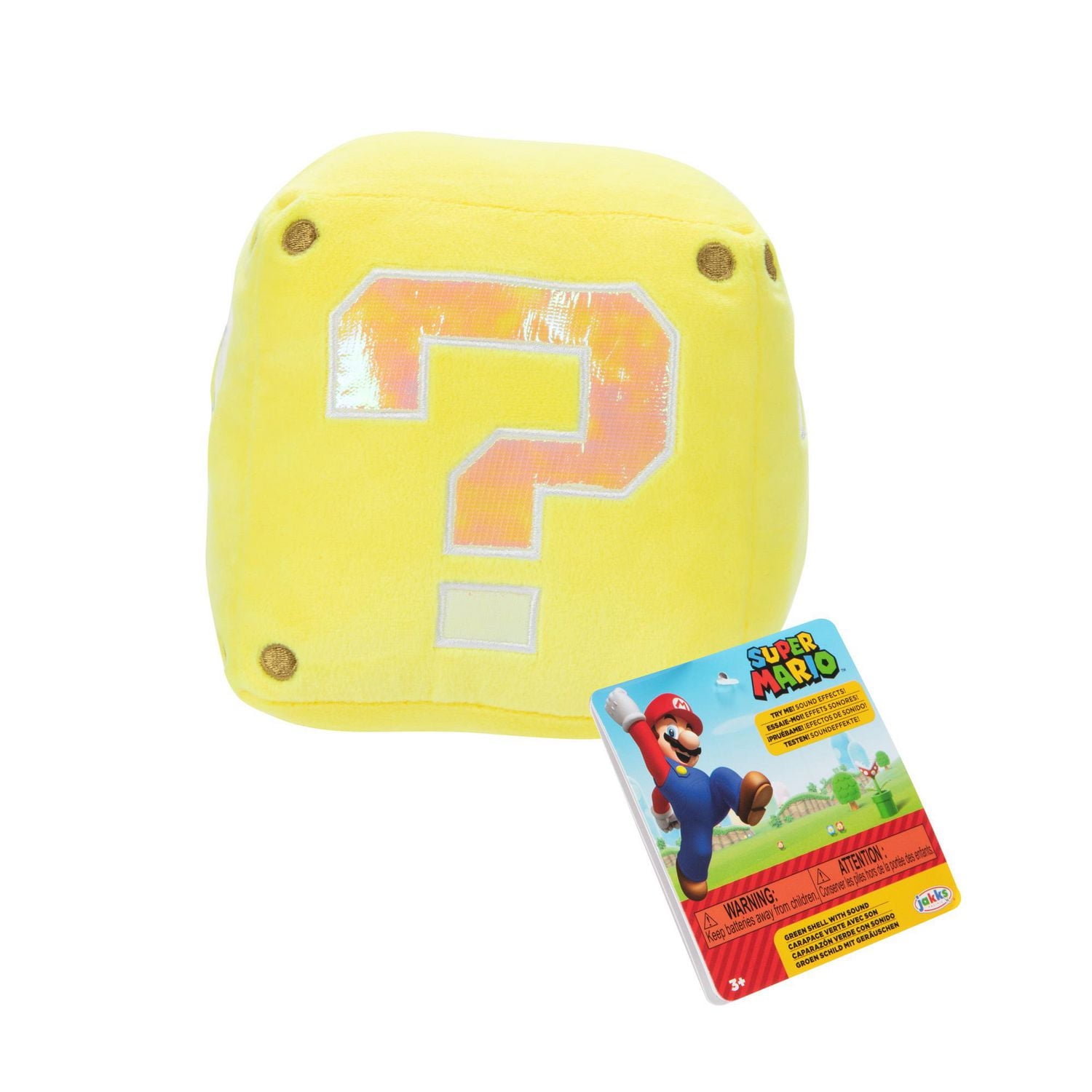 Click here for Nintendo Sfx Plush - Question Block prices