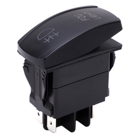 Octpeak Rock Light Switch,Fog Light Rocker Switch 5Pin On/Off LED Light ...