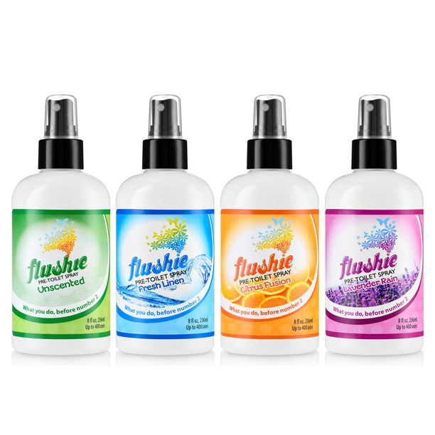 Flushie Pre-Toilet Spray No Smell Pre Poop Toilet Spray For Poop Odor ...