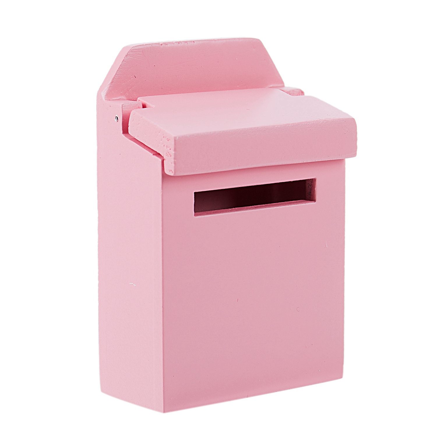 Tiny Cute Pink Mailbox Dollhouse Letters Perfect for mini mail and ...