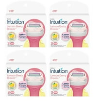 Schick Intuition Women's Razor Blade Refills, 6 Ct, Revitalizing ...