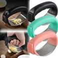3 Pack Garlic Press Rocker -2.8* 4.3 In Stainless Steel Garlic Mincer ...