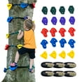 KFFKFF Ninja Tree Climbing Set, Includes 20 Climbing Grips & 6 Secure ...