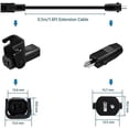 Nuxkst 2-Pin Sofa Recliner Power Cord for Lift Chair Limoss Akku Pack ...