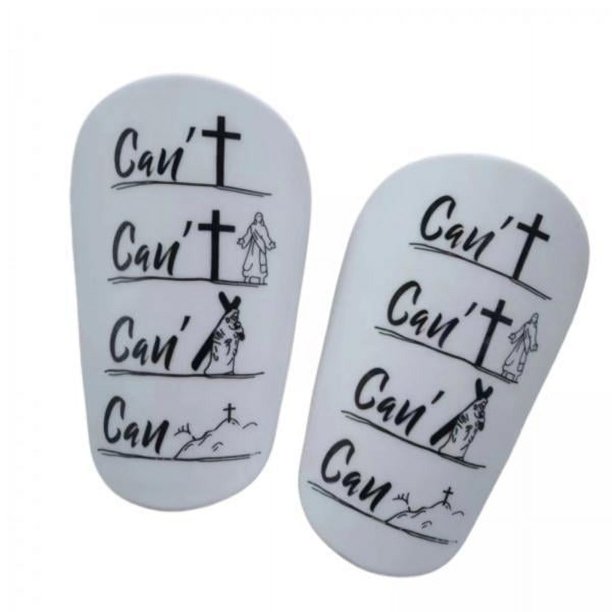 3x2 Uds Mini Espinilleras De Fútbol A Prueba De Golpes Cómoda ...