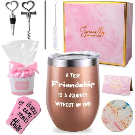 A ture Friendship glass gift for the most loyal friend, a symbol of ...