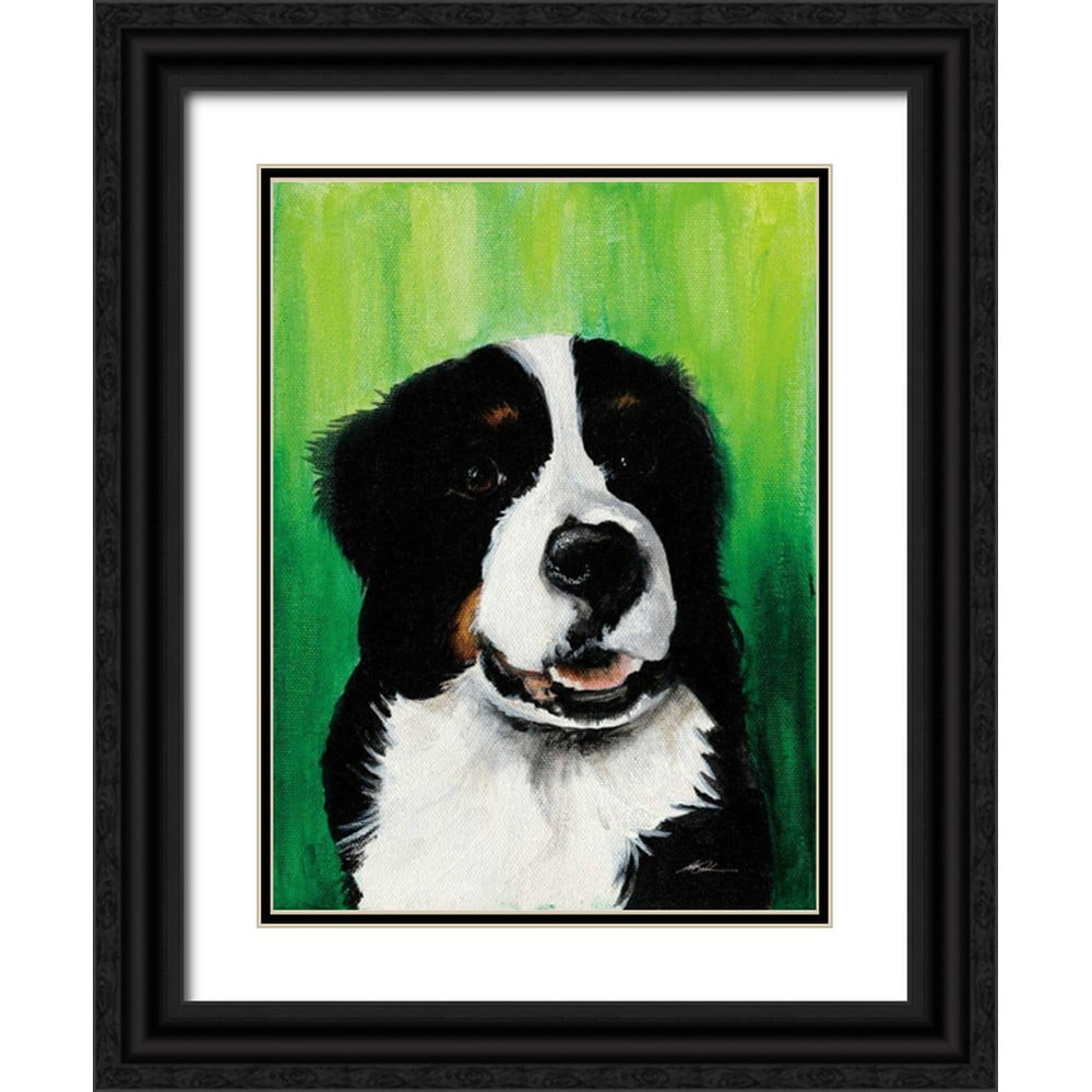 Ducklow, Patsy 14x18 Black Ornate Wood Framed with Double Matting ...