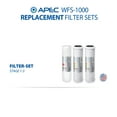 APEC Super Capacity 3 Stage Under Counter Water Filtration WFS-1000 ...