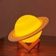 Saturn Lamp 13cm 16 Colors 3D Moon Lamp Galaxy Planet Lamp,USB ...