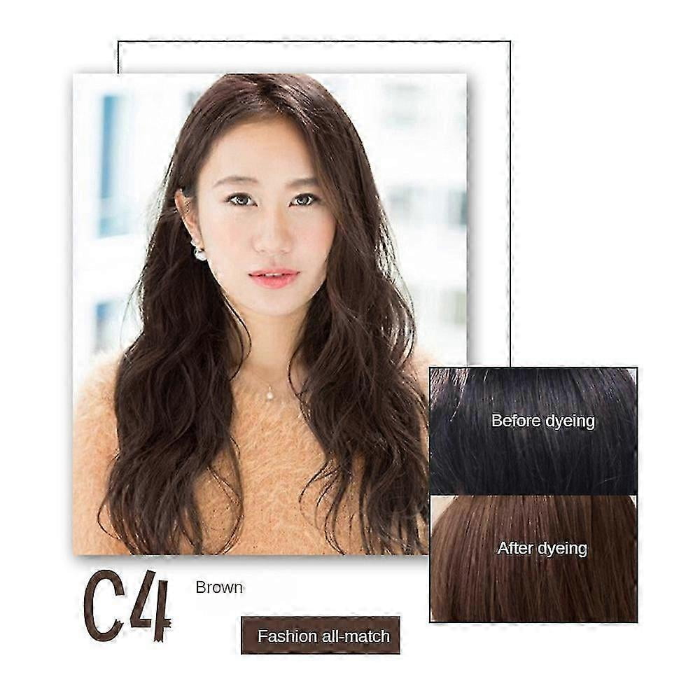 Champú para teñir el cabello a base de hierbas naturales nuevo 2024 ...