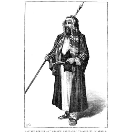 Richard Francis Burton /N(1821-1890). English Explorer And Orientalist ...