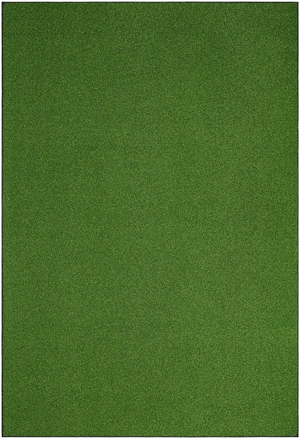 Furnish My Place Grass Rug - 4 Ft. x 6 Ft., Green, Accent Rug for Patio ...