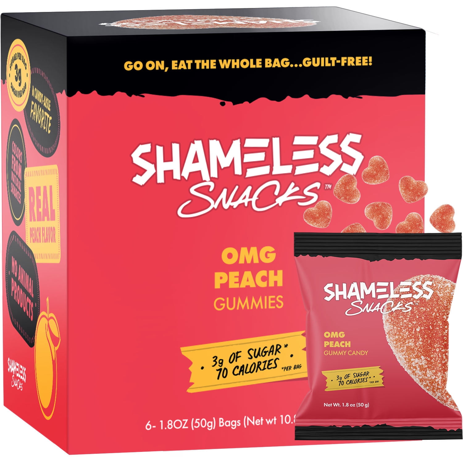 Shameless Snacks - Healthy Low Calorie Snacks, Low Carb Keto Gummies ...