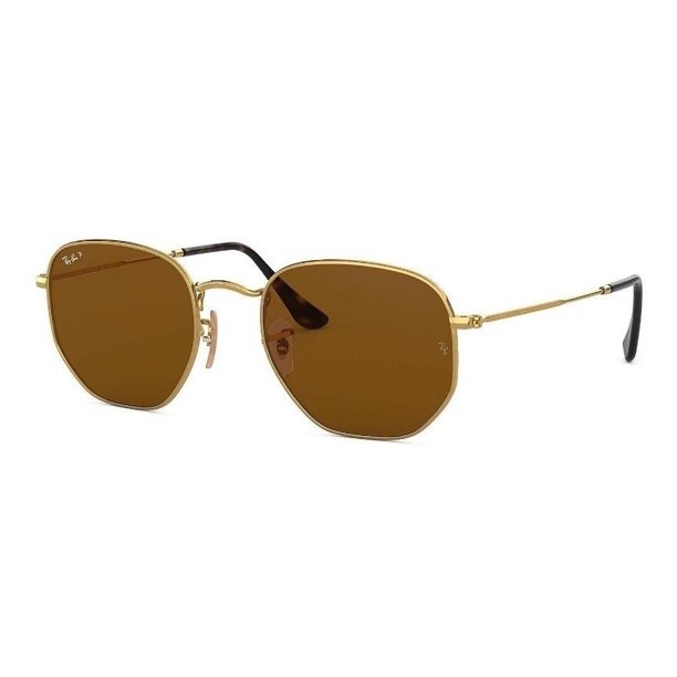 Lentes de sol Ray-Ban RB3548n 001/57 Hexagonal Cafe Polarizado | Bodega ...