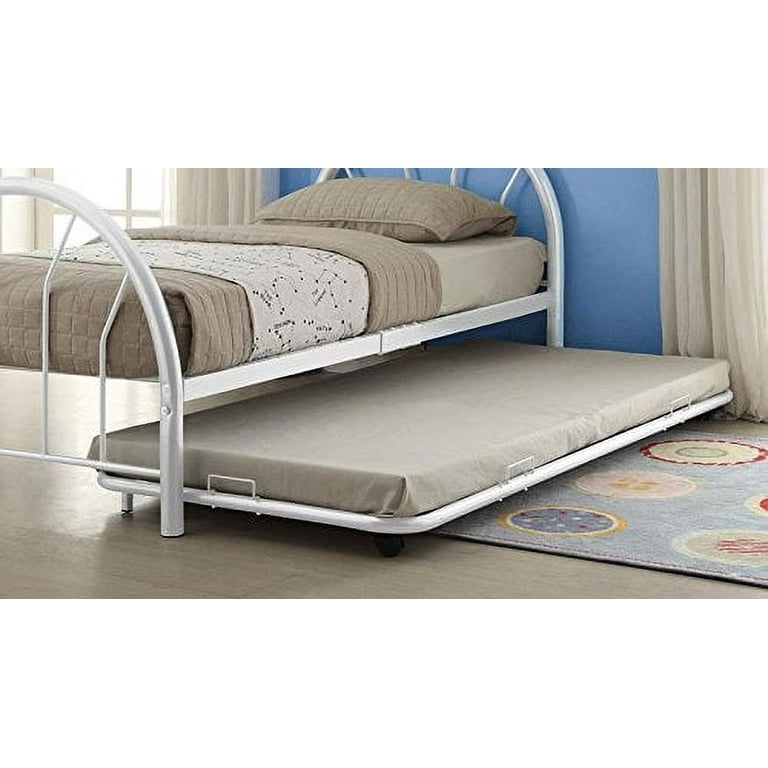 ACME 30463WH Cailyn Trundle White Twin Size Walmart