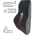 Goodyear Lumbar Support Pillow for Vehicle & Office, Memory Foam, Ideal ...