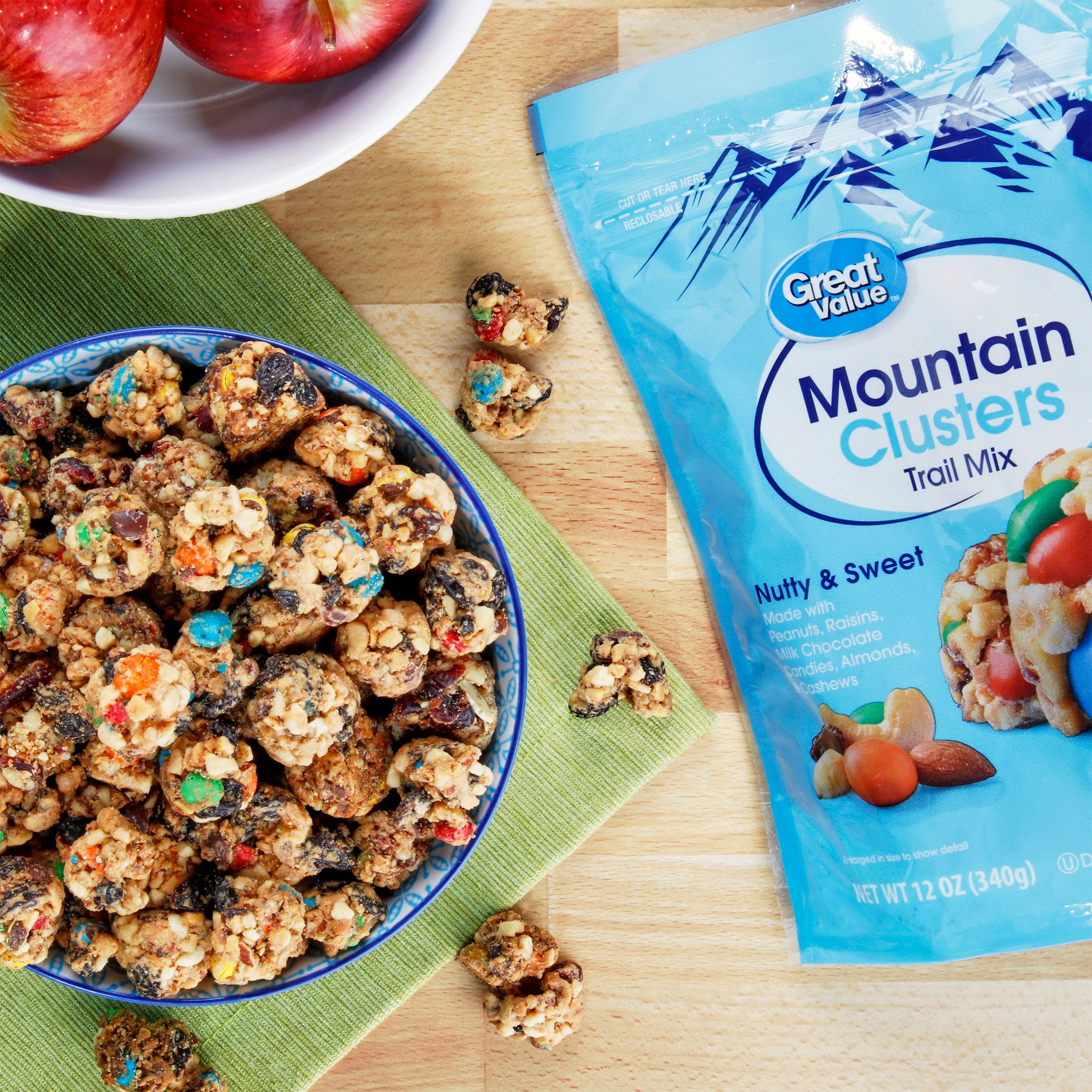 Buy Great Value Mountain Clusters Trail Mix, 12 oz Online at Lowest ...