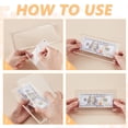 Acrylic Double-sided Transparent Display Photo Frame Rectangle Clear ...