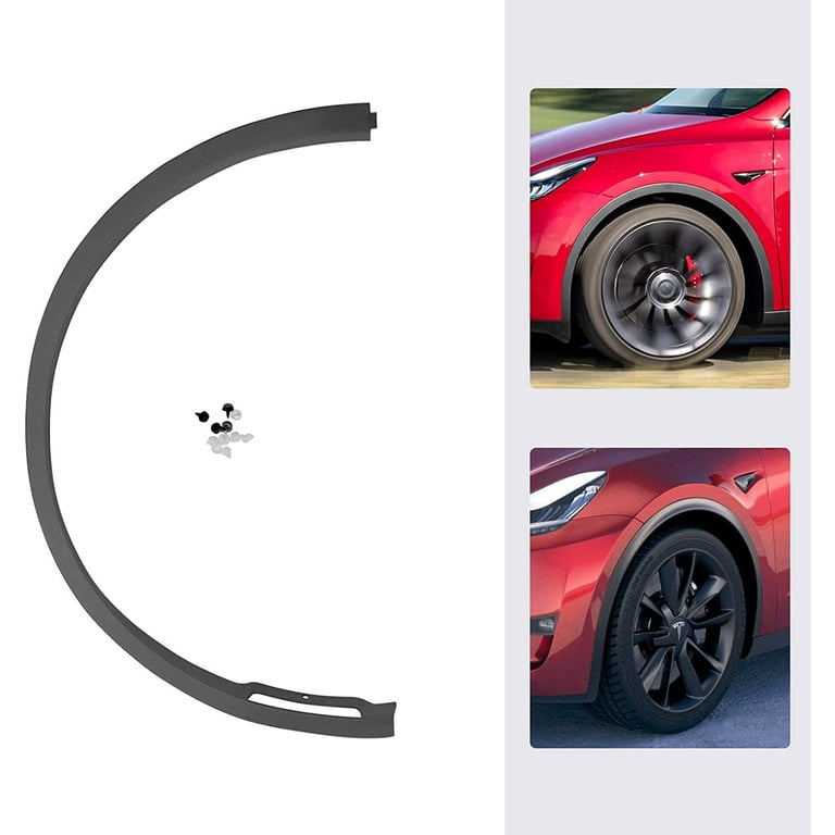 Fender Trim Molding ALWAYSME Wheel Fender Molding Trim For Tesla Model ...