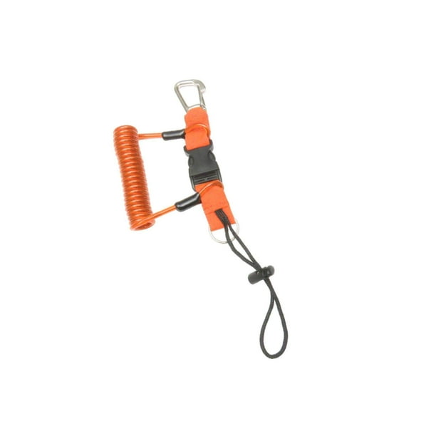 Scuba Safety Diving Lanyard Coil Diving Lights Camera Rope with Quick ...