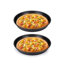 Sekonow 2 Pack Pizza Pan for Oven, Deep Dish Pizza Tray, Non-Stick ...