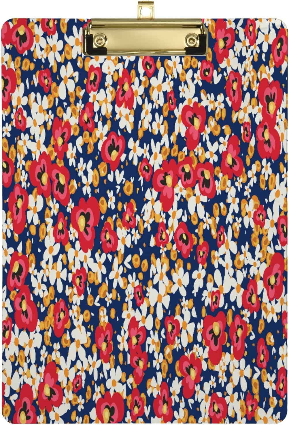 FMSHPON Floral Fashion Print Design for Spring Clipboard Hardboard Wood ...