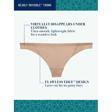 Vanity Fair Women's Underwear Nearly Invisible Panty | Walmart Canada
