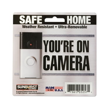 Hy-Ko 2 x 8 inch Vinyl No Solicitors Self-adhesive Door/Window Sign ...