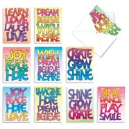 American Greetings Patterned Blank Note Cards, 40-count, Envelopes ...