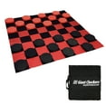EasyGoProducts Giant Checkers Game – Indoor Outdoor – Family Game ...