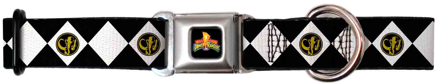 Power Rangers Live Action TV Series Black Ranger Seatbelt Fun Pet Dog ...