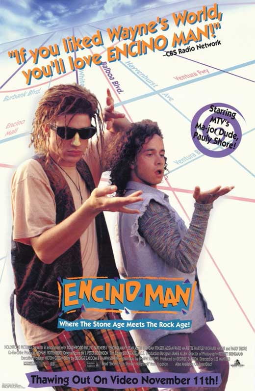 Encino Man - movie POSTER (Style B) (11" x 17") (1992) - Walmart.com