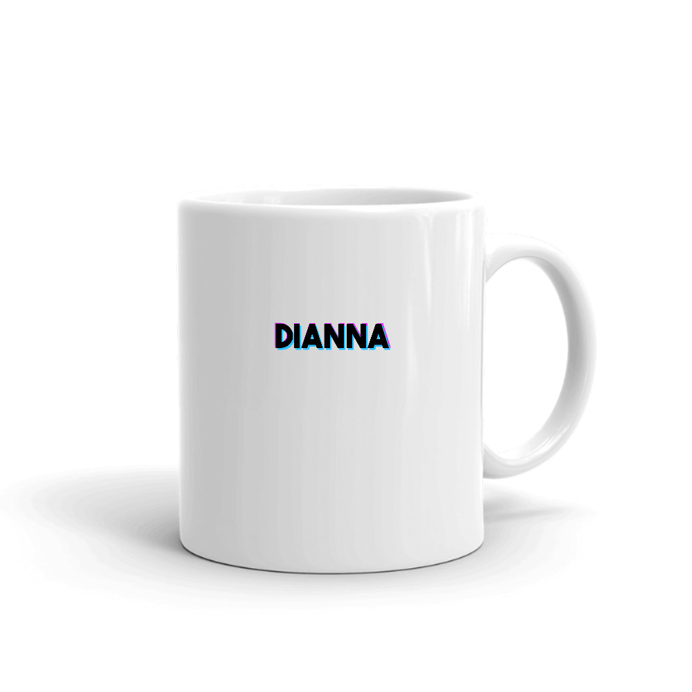 Tri Color Dianna Ceramic Dishwasher And Microwave Safe Mug - Walmart.com