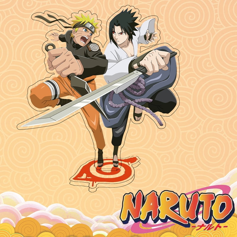 DejavYOU Naruto Acrylic Board Anime Cartoon Table Stand Action Figure ...