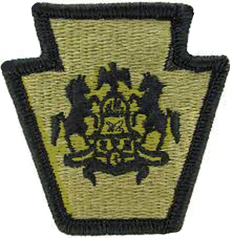 US Army Pennsylvania National Guard OCP Hook Back Military Patches ...